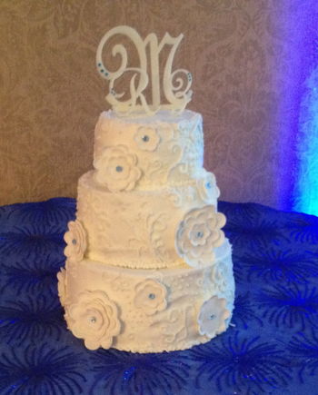 Wedding Cake Bottom Tier Collapsed! - CakeCentral.com