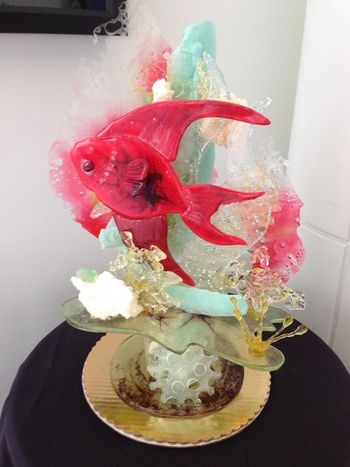 Coral Reef Out Of Sugar - CakeCentral.com