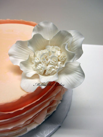 Melina's Ruffle Rose Tutorial - CakeCentral.com