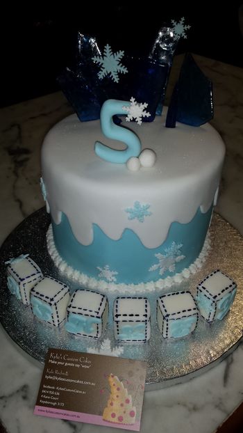 How Do I Make The Blue Ice Shards For A 'frozen' Movie Cake ...